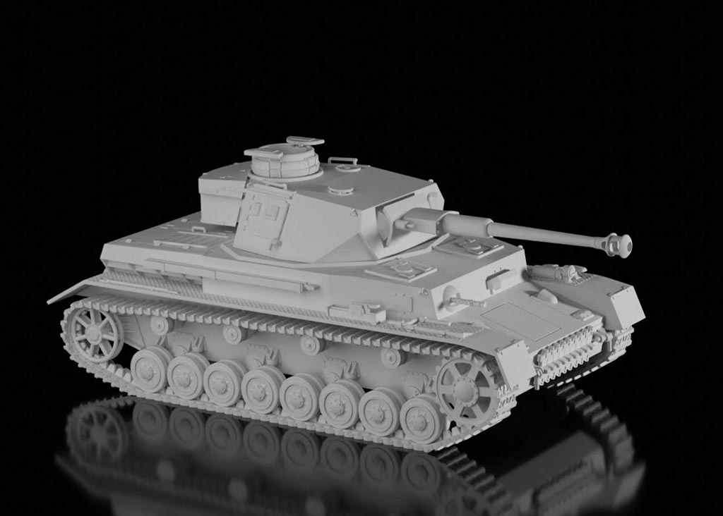 Panzer IV Ausf G (Night Sky Miniatures) – Battlefield3D