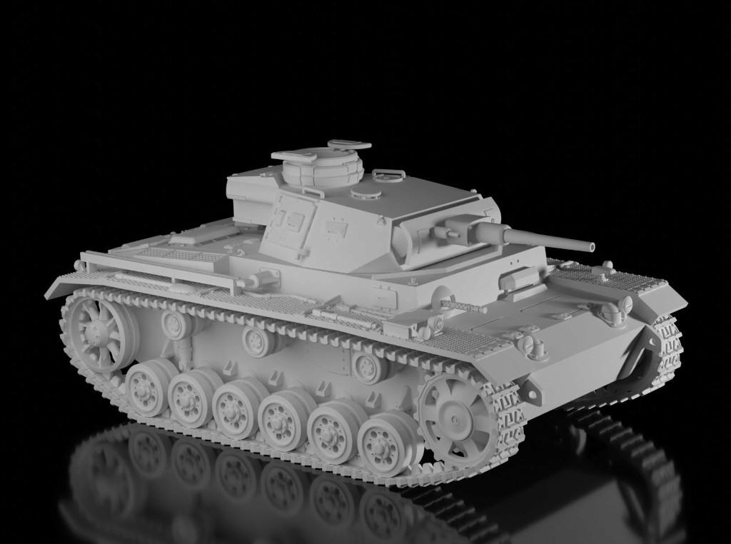 Panzer III Ausf. J (Night Sky Miniatures) – Battlefield3D