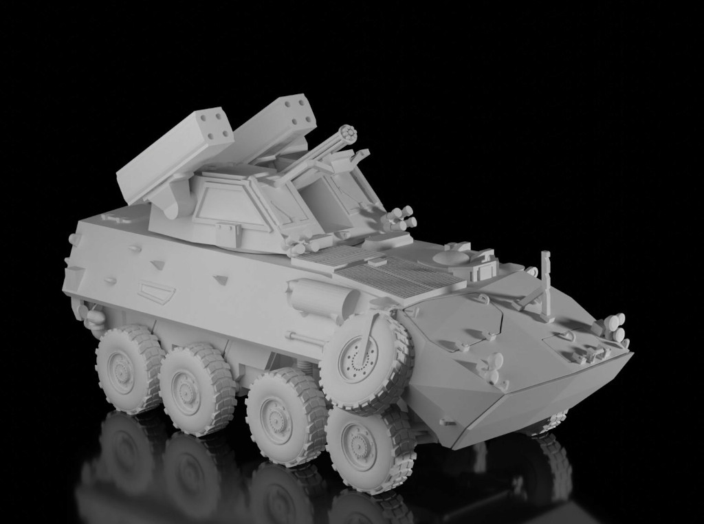 LAV-AD (Air Defence) – Battlefield3D