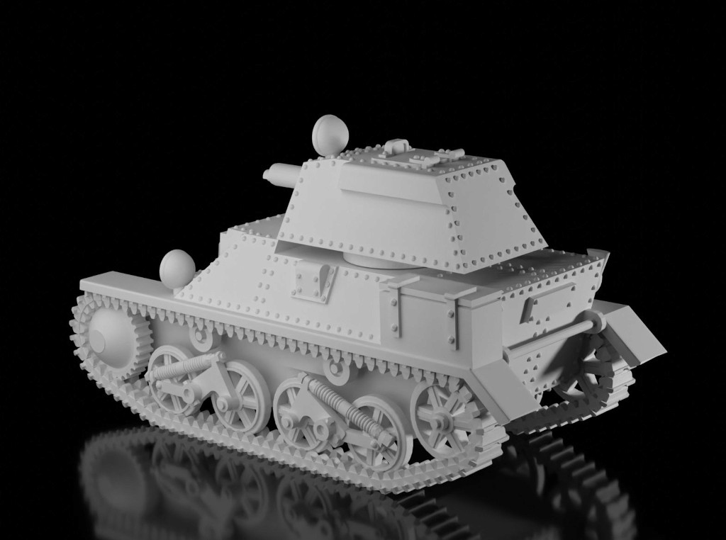 Vickers Light Tank Mk.III – Battlefield3D